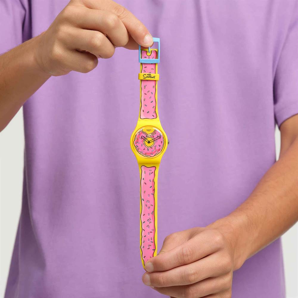 Swatch Swings by Springfield with Timepieces Inspired by "The Simpsons"