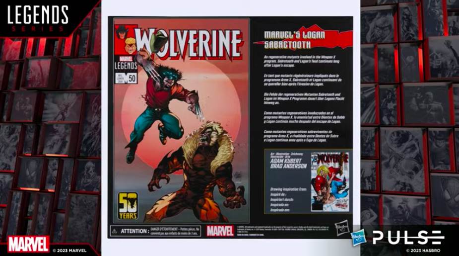 Wolverine 50th Anniversary Figures and More Revealed During Hasbro ...