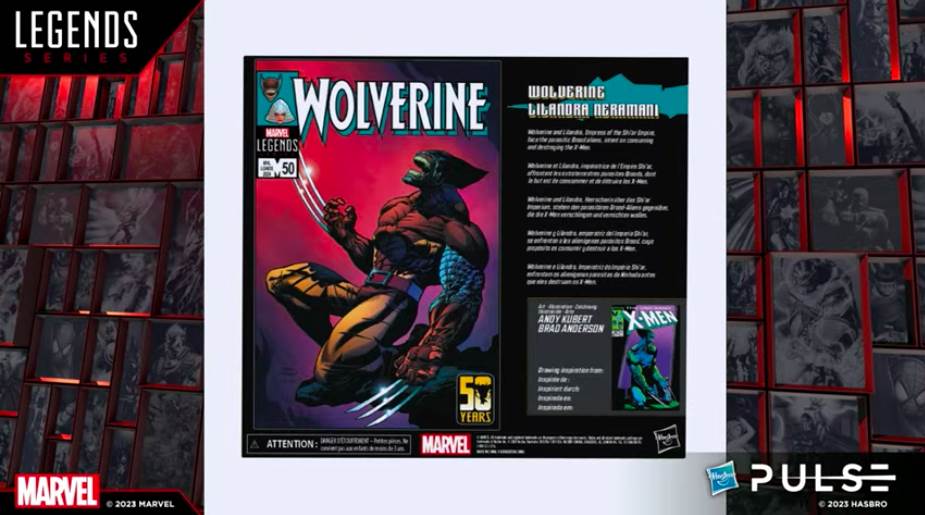 Wolverine 50th Anniversary Figures and More Revealed During Hasbro ...