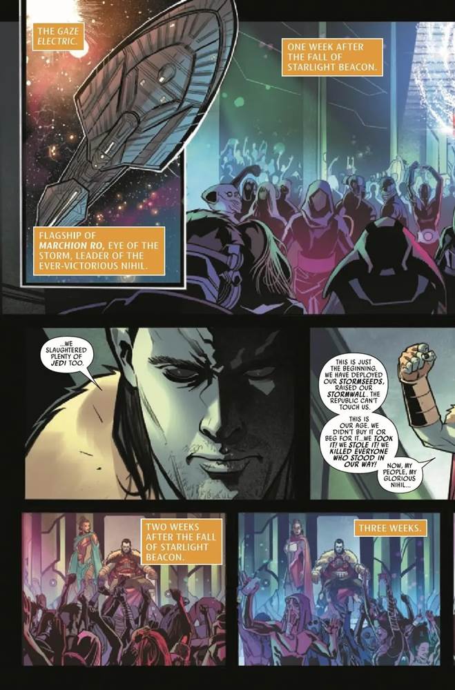 Comic Review - Marchion Ro Tightens His Grip On the Galaxy in "Star ...