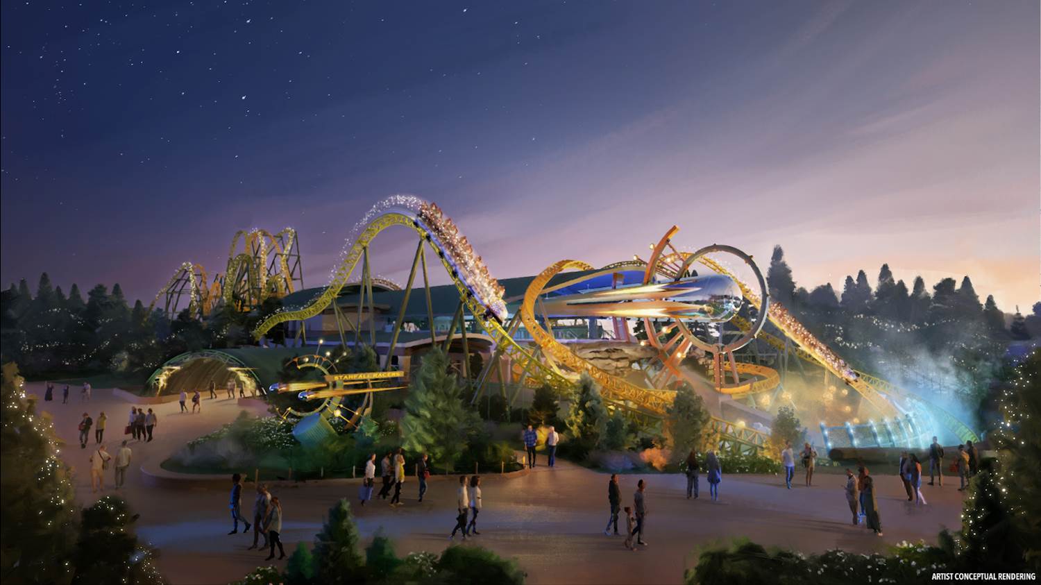 Concept Art and Details Shared for Celestial Park at Universal Epic ...