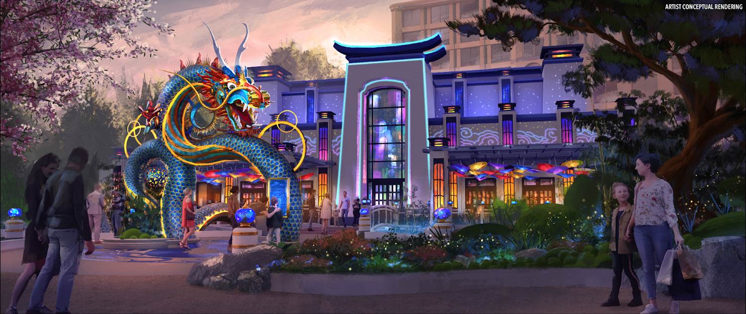 Concept Art and Details Shared for Celestial Park at Universal Epic ...