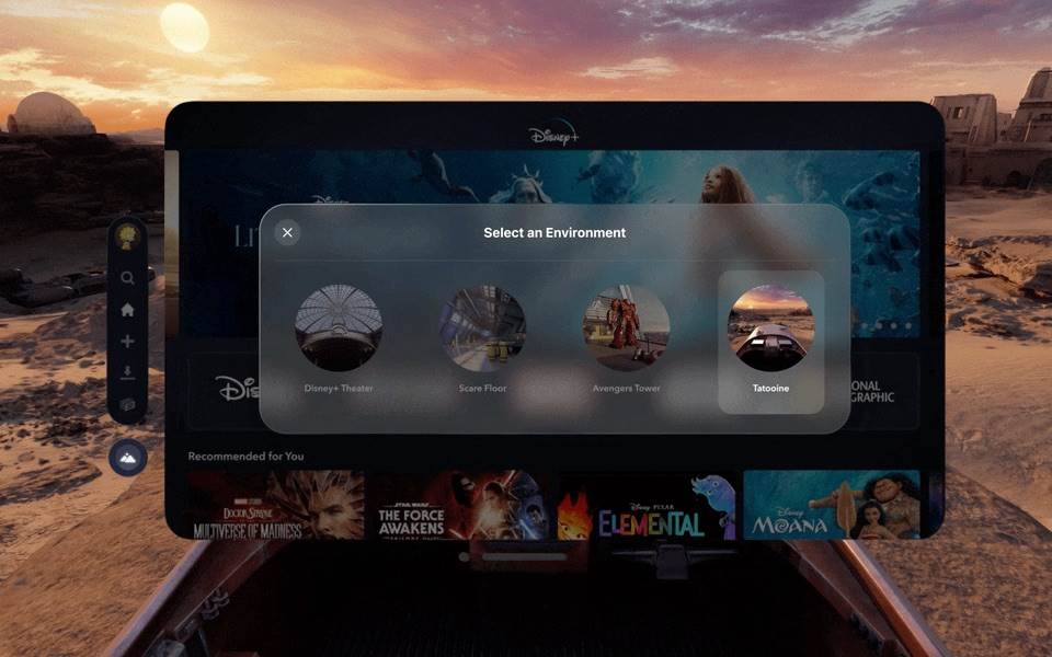 Disney+ on Apple Vision Pro Available Starting February 2nd ...