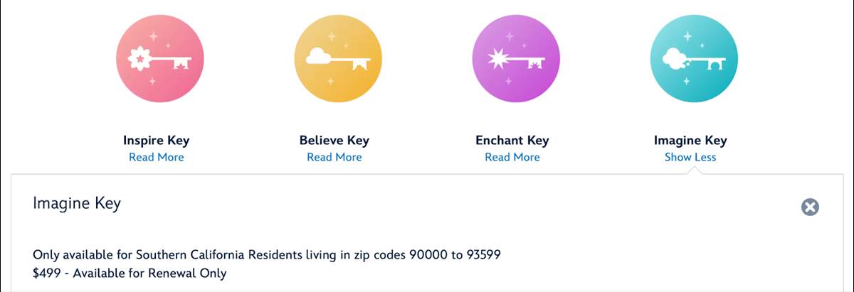 Disneyland Resort Stops New Sales of All Magic Keys Tiers ...