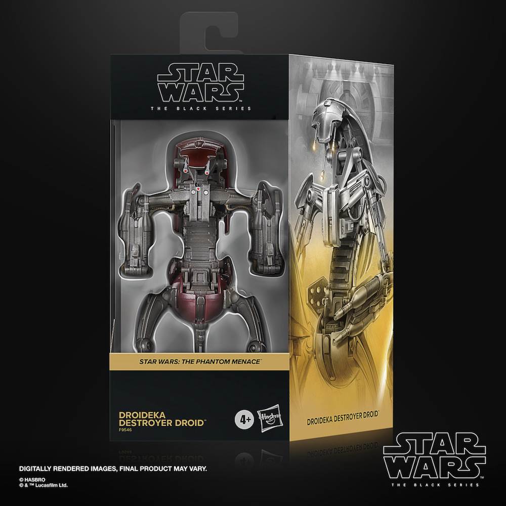 Droideka Destroyer and More Figures Revealed for Star Wars: The Black ...