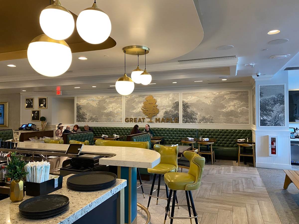 Photos: Take a Look Around the Recently Opened Great Maple Restaurant ...
