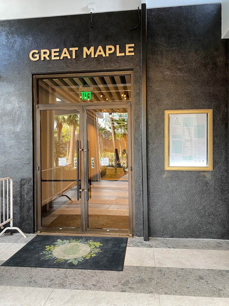 Photos: Take a Look Around the Recently Opened Great Maple Restaurant ...
