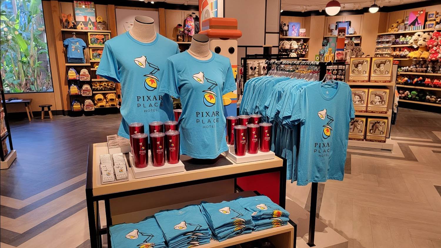 Pixar Place Hotel Logo Merchandise Now Available as Hotel Officially ...