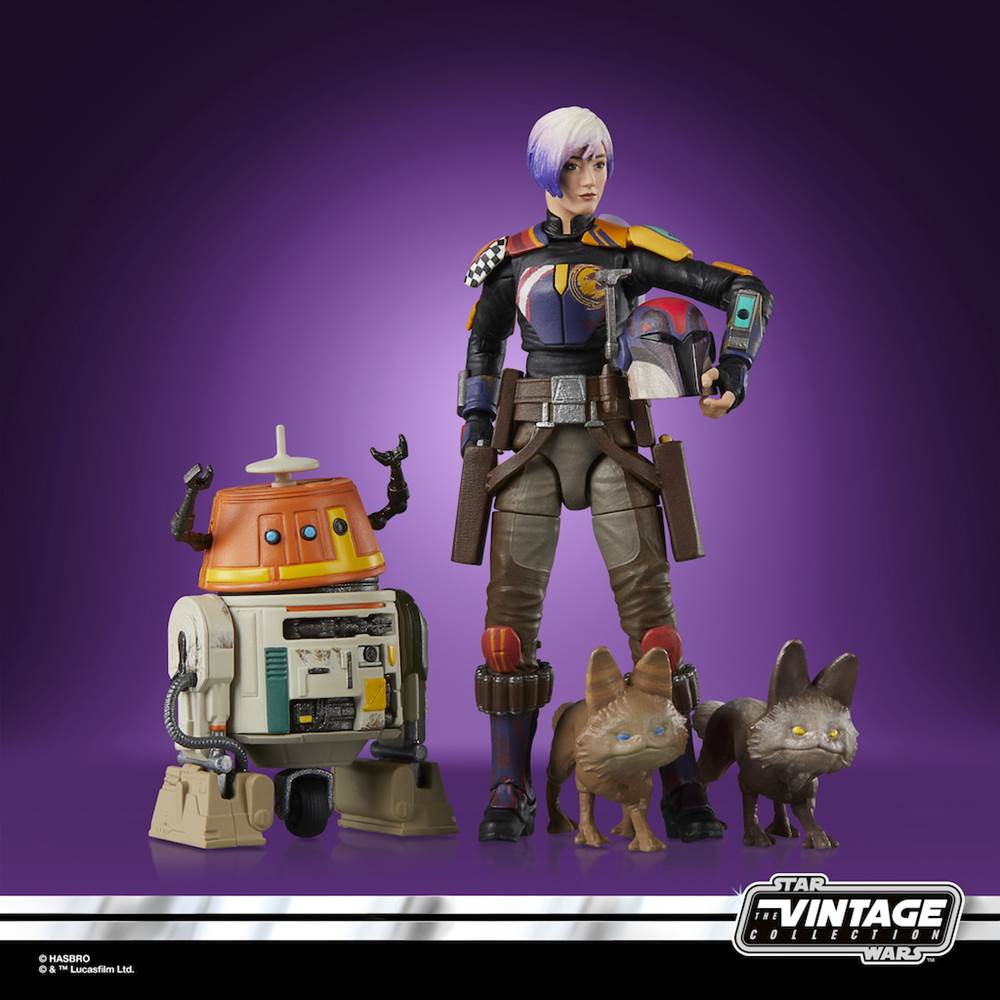 Sabine Wren, Chopper and Characters from "The Mandalorian" Join Hasbro ...