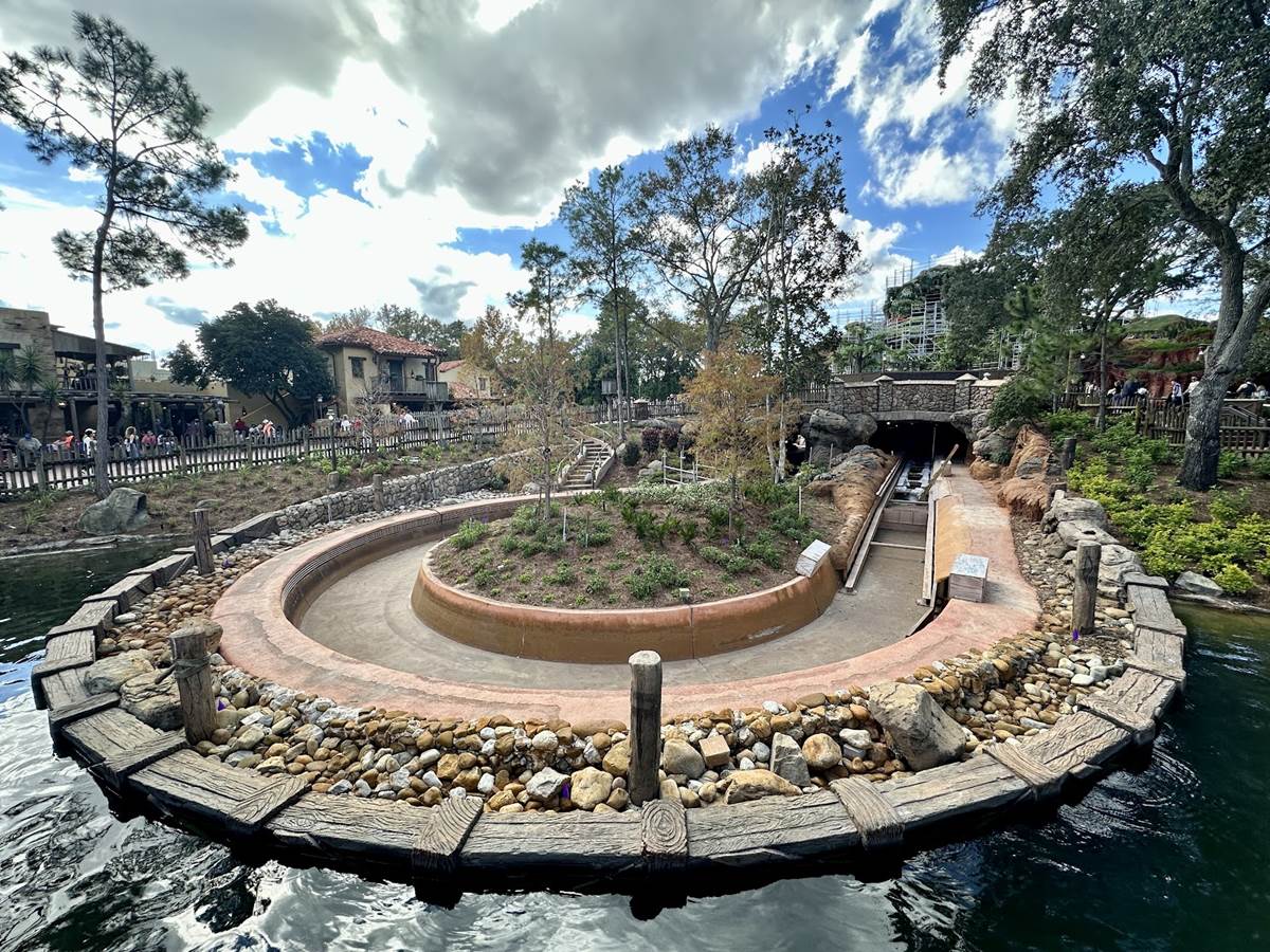 Work Continues As Lush Landscaping Is Added At Magic Kingdom's Tiana's ...