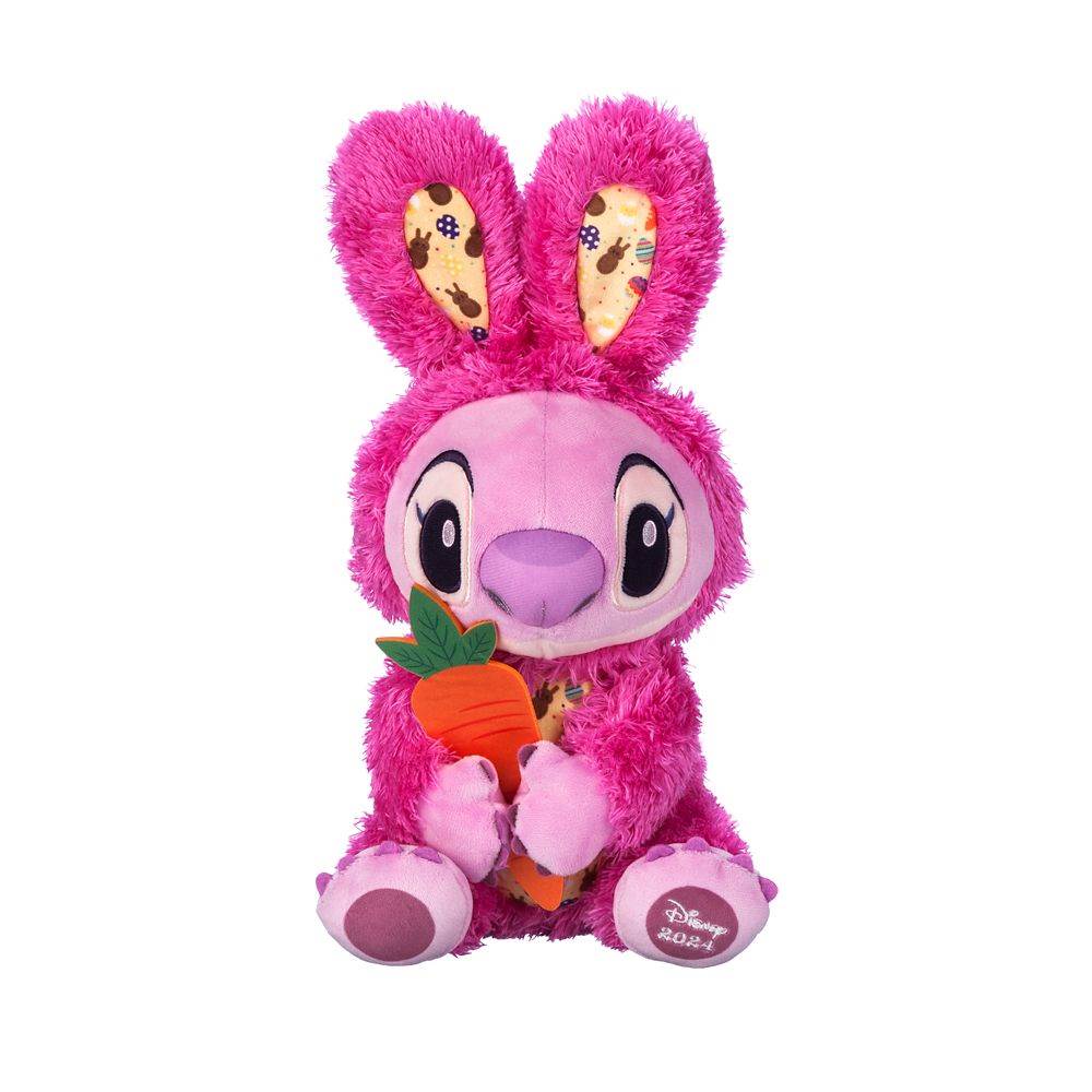 Hop Into Spring with Charming Stitch and Angel 2024 Dated Easter Plush ...