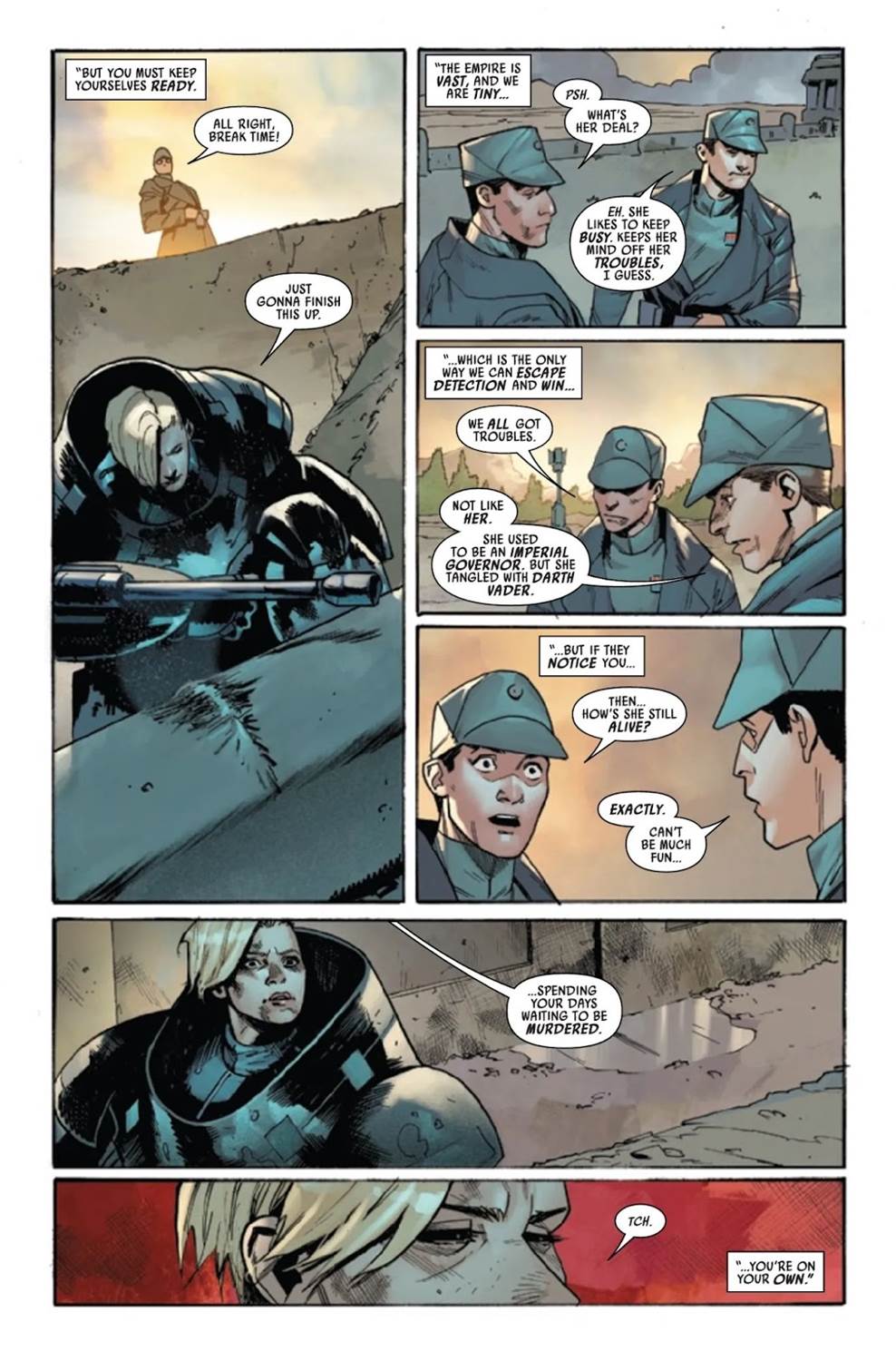 Comic Review - The Dark Lord of the Sith Joins the Schism Imperial in ...