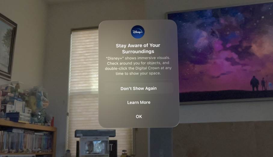 Review: Disney+ on Apple Vision Pro - LaughingPlace.com