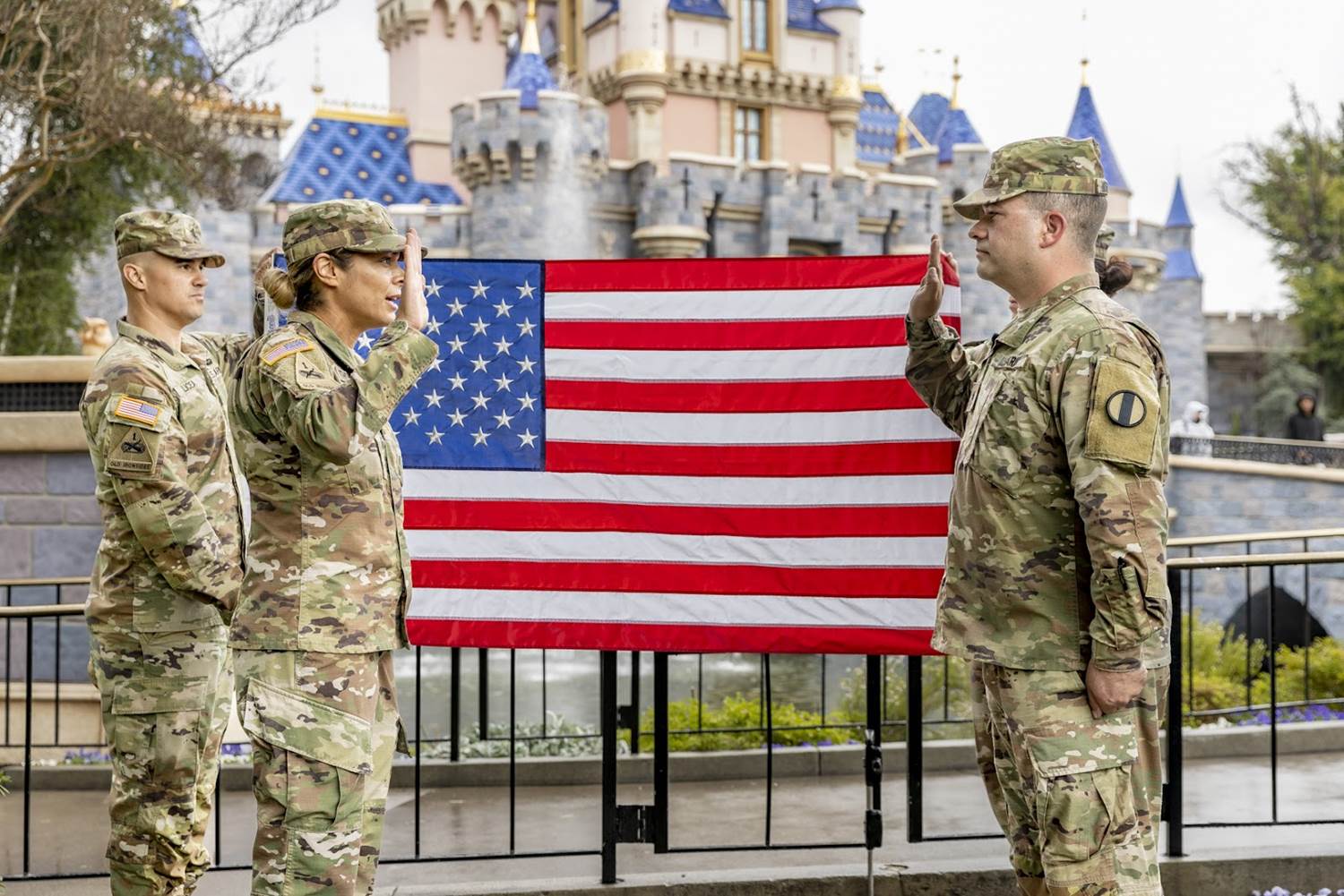 Disneyland Honors Army Soldier With Special Ceremony at Sleeping Beauty ...
