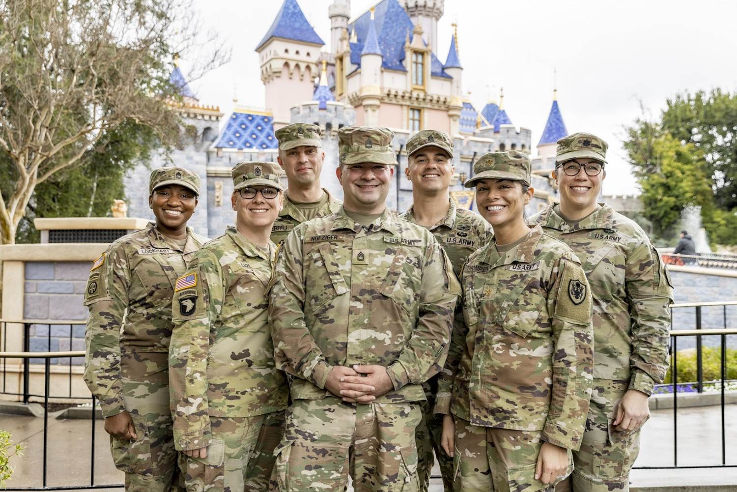 Disneyland Honors Army Soldier With Special Ceremony at Sleeping Beauty ...