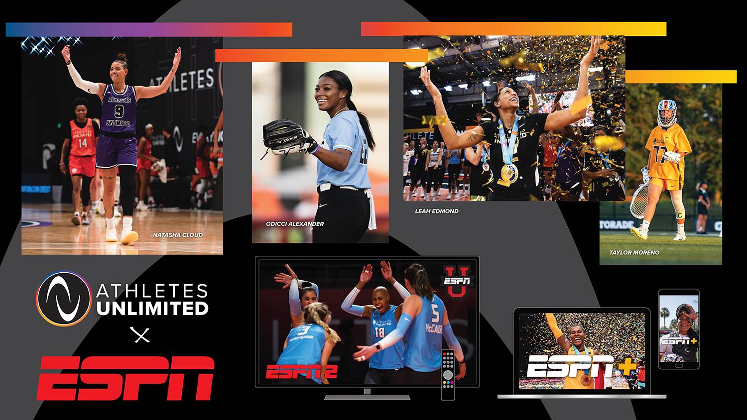 ESPN Signs Multi-Year Rights Agreement with Athletes Unlimited ...
