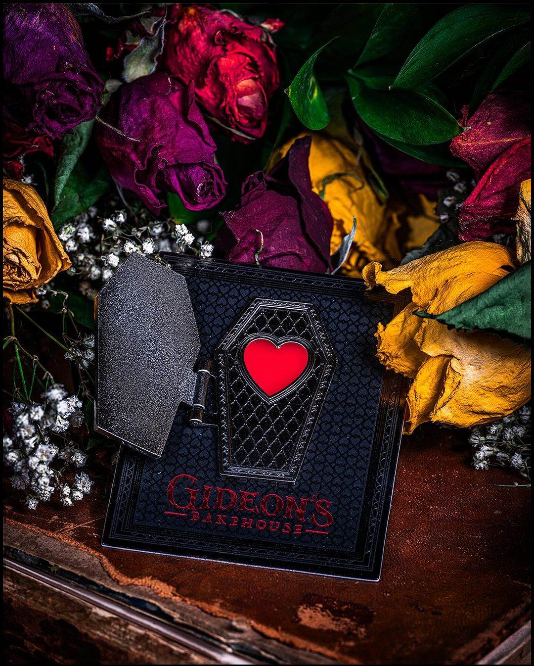 Gideon's Bakehouse Unveils New Valentine's Coffin Pin - LaughingPlace.com