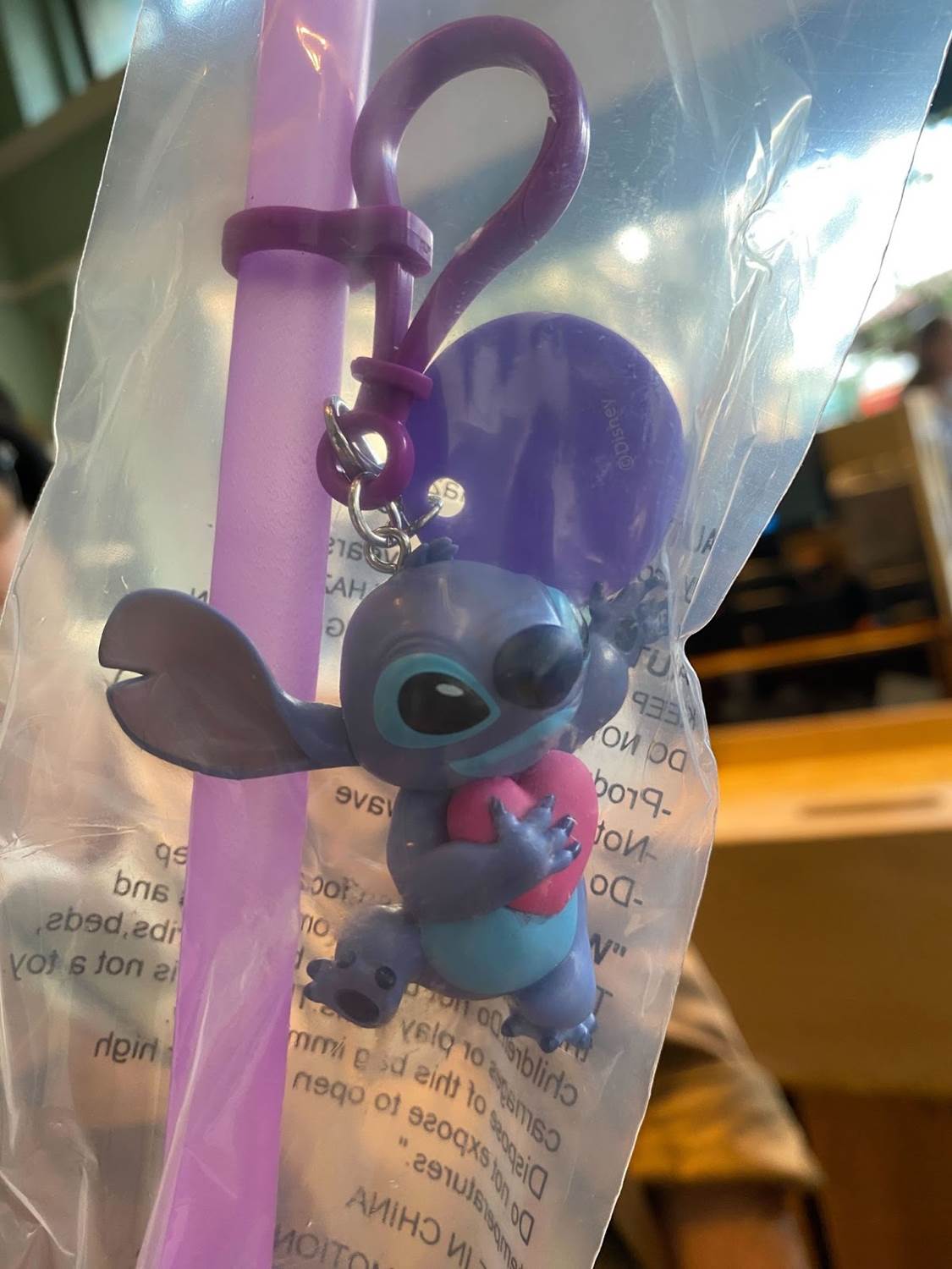 New Magic Key Straw Clip Featuring Stitch Arrives At Disneyland Resort ...