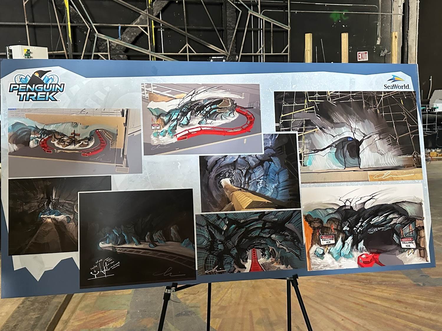 Photos / Video: Take a Hard Hat Construction Tour of the New Penguin ...