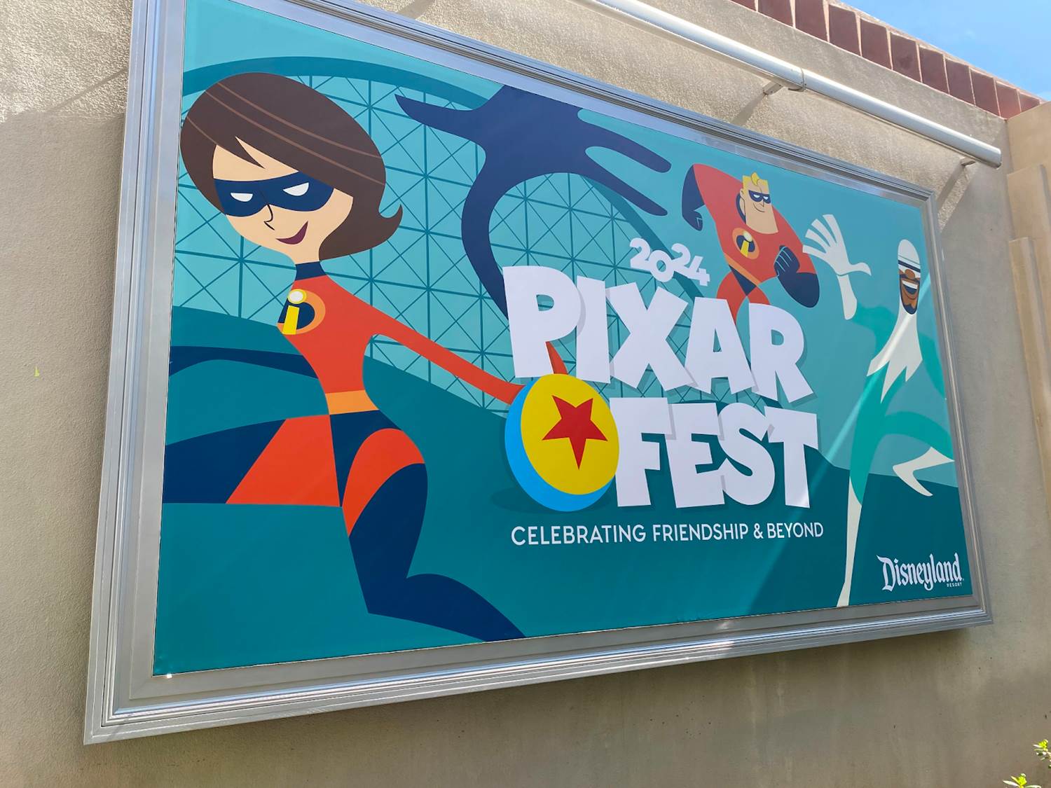 Pixar Fest Billboards Arrive at Disney California Adventure Two Months ...