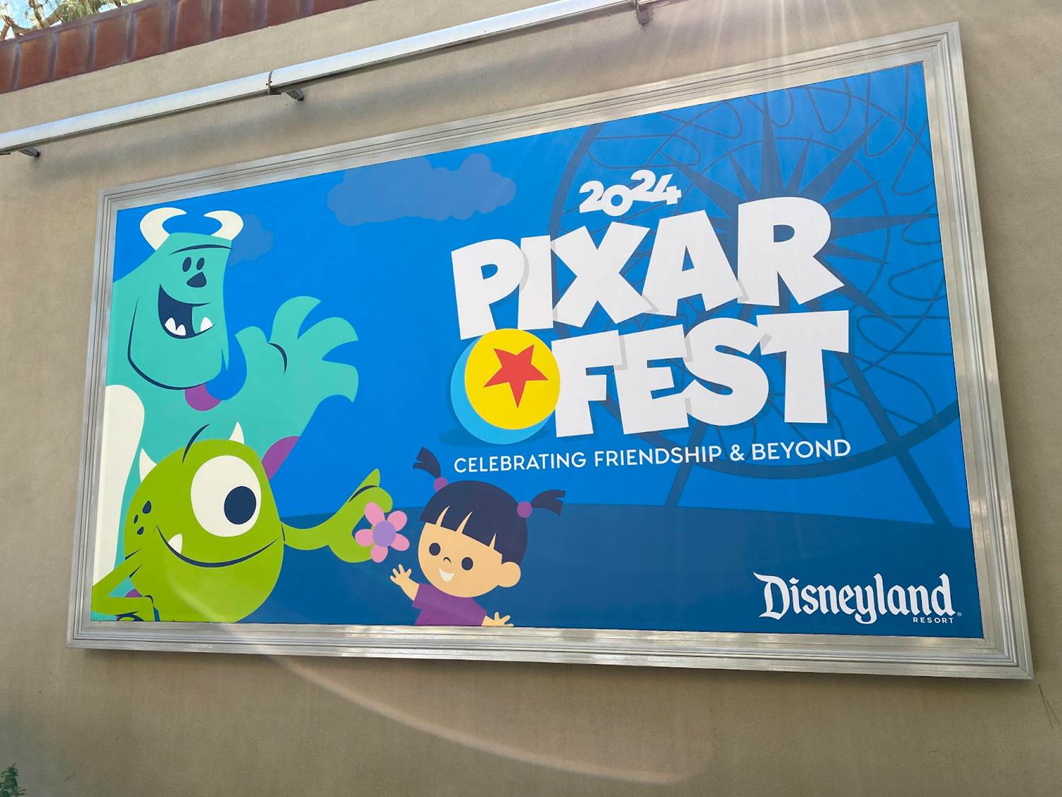Pixar Fest Billboards Arrive at Disney California Adventure Two Months ...