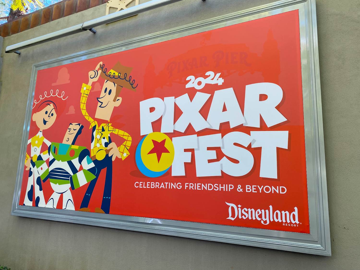 Pixar Fest Billboards Arrive at Disney California Adventure Two Months ...