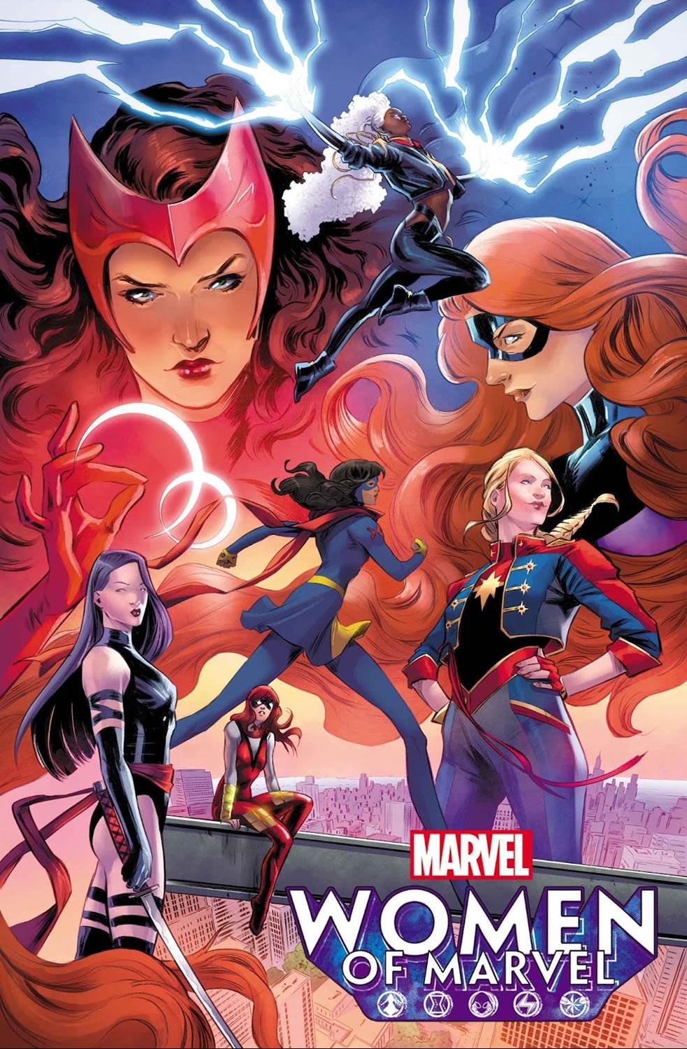 Scarlet Witch, Black Widow and More Star in "Women of Marvel #1 ...