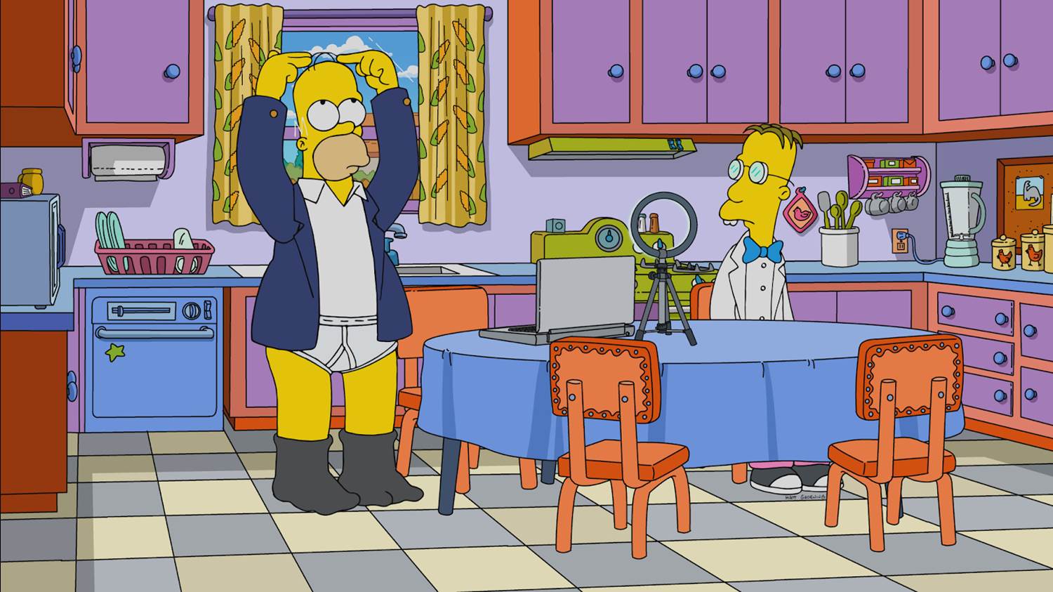 TV Recap / Review: Professor Frink Illicitly Helps Homer Land a New Job ...