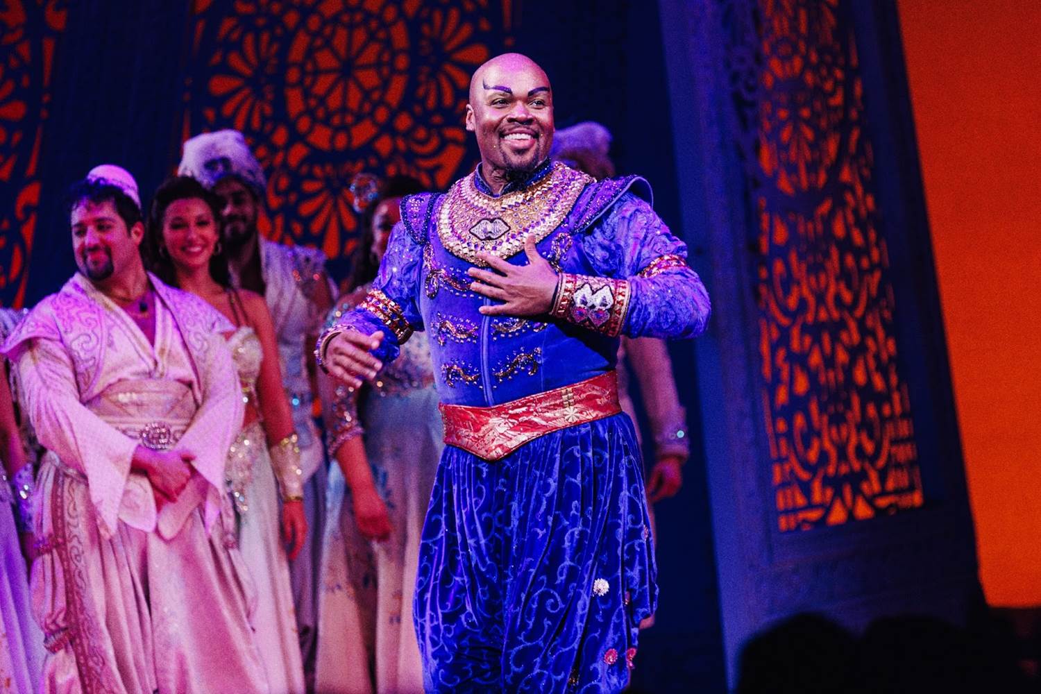 "Aladdin" Celebrates 10 Years on Broadway with Performance from 24 ...