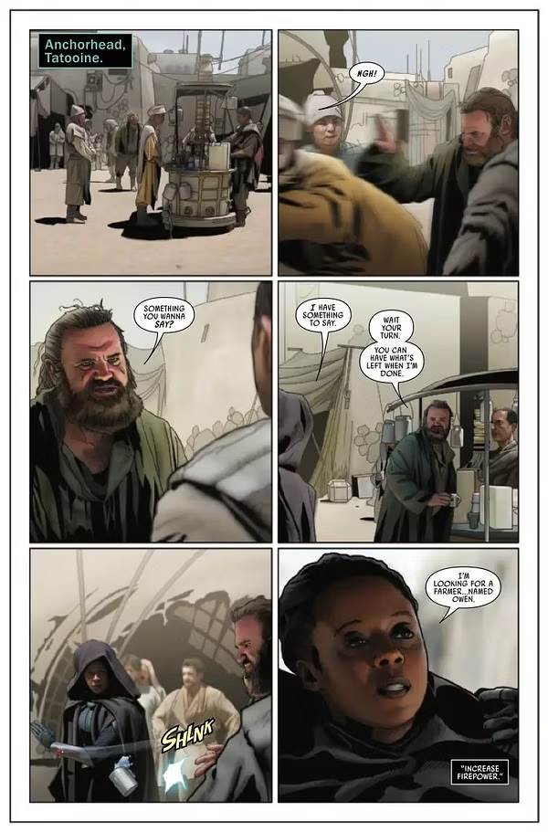 Comic Review - Marvel's Way-Too-Faithful "Star Wars: Obi-Wan Kenobi ...