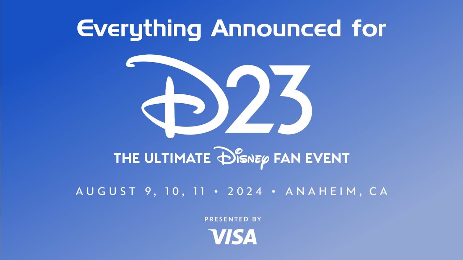 Everything Announced for D23: The Ultimate Disney Fan Event 2024 ...