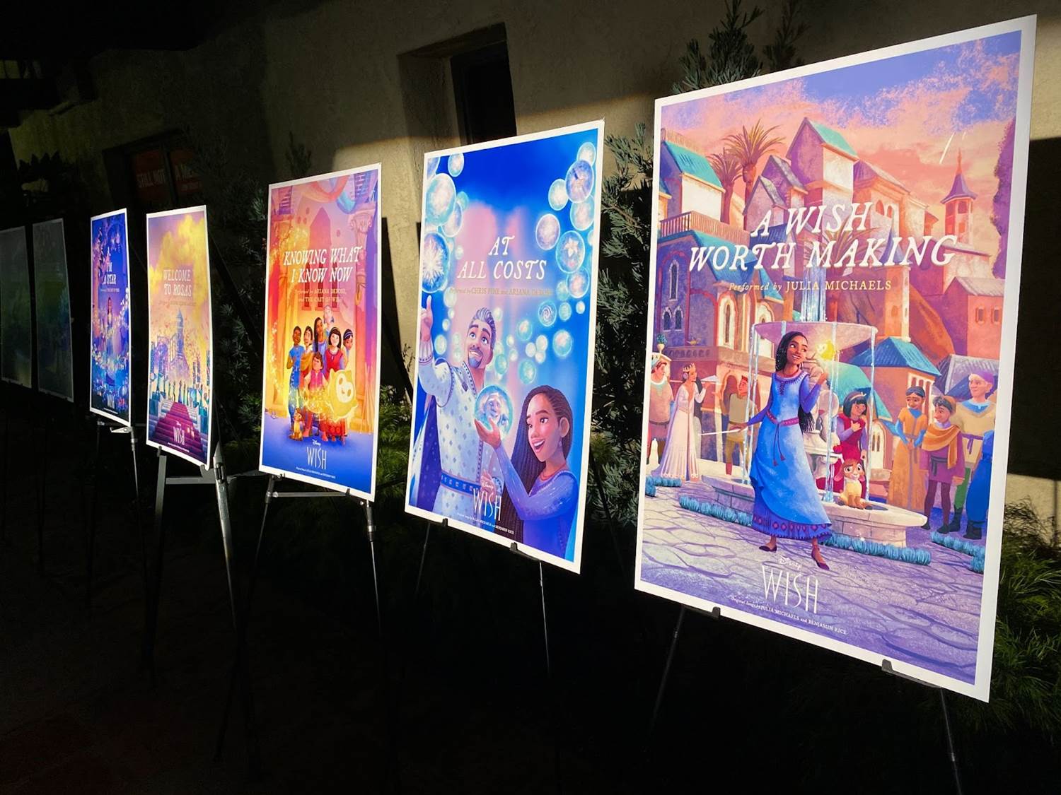 Photos: Disney's "Wish" Activation Materializes at Astra Lumina During ...