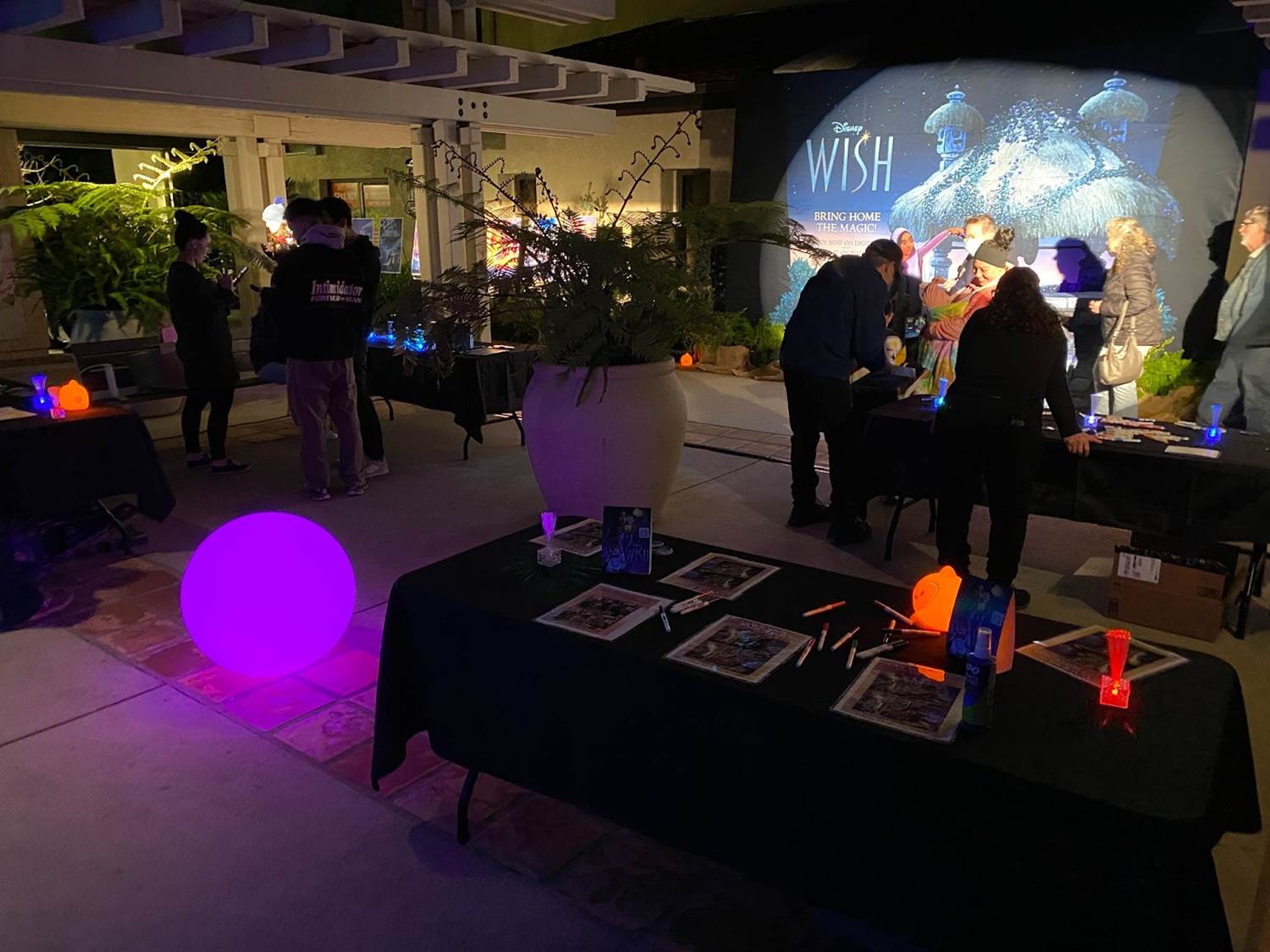 Photos: Disney's "Wish" Activation Materializes at Astra Lumina During ...
