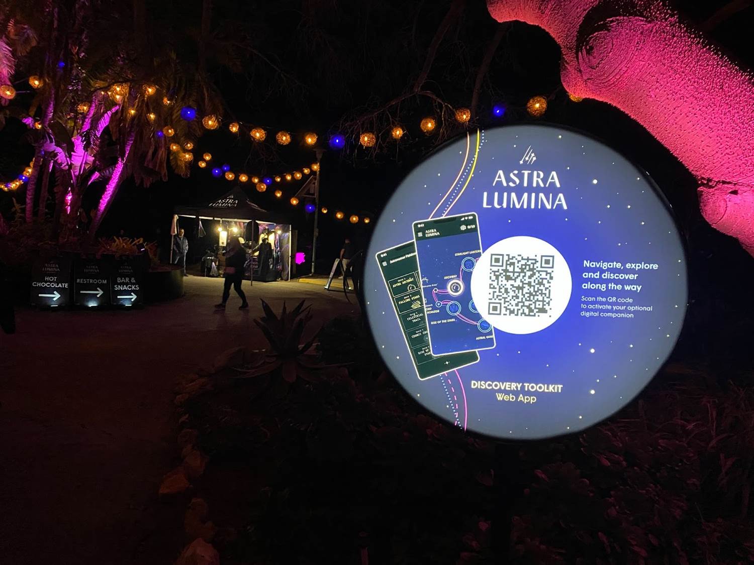 Photos: Disney's "Wish" Activation Materializes at Astra Lumina During ...