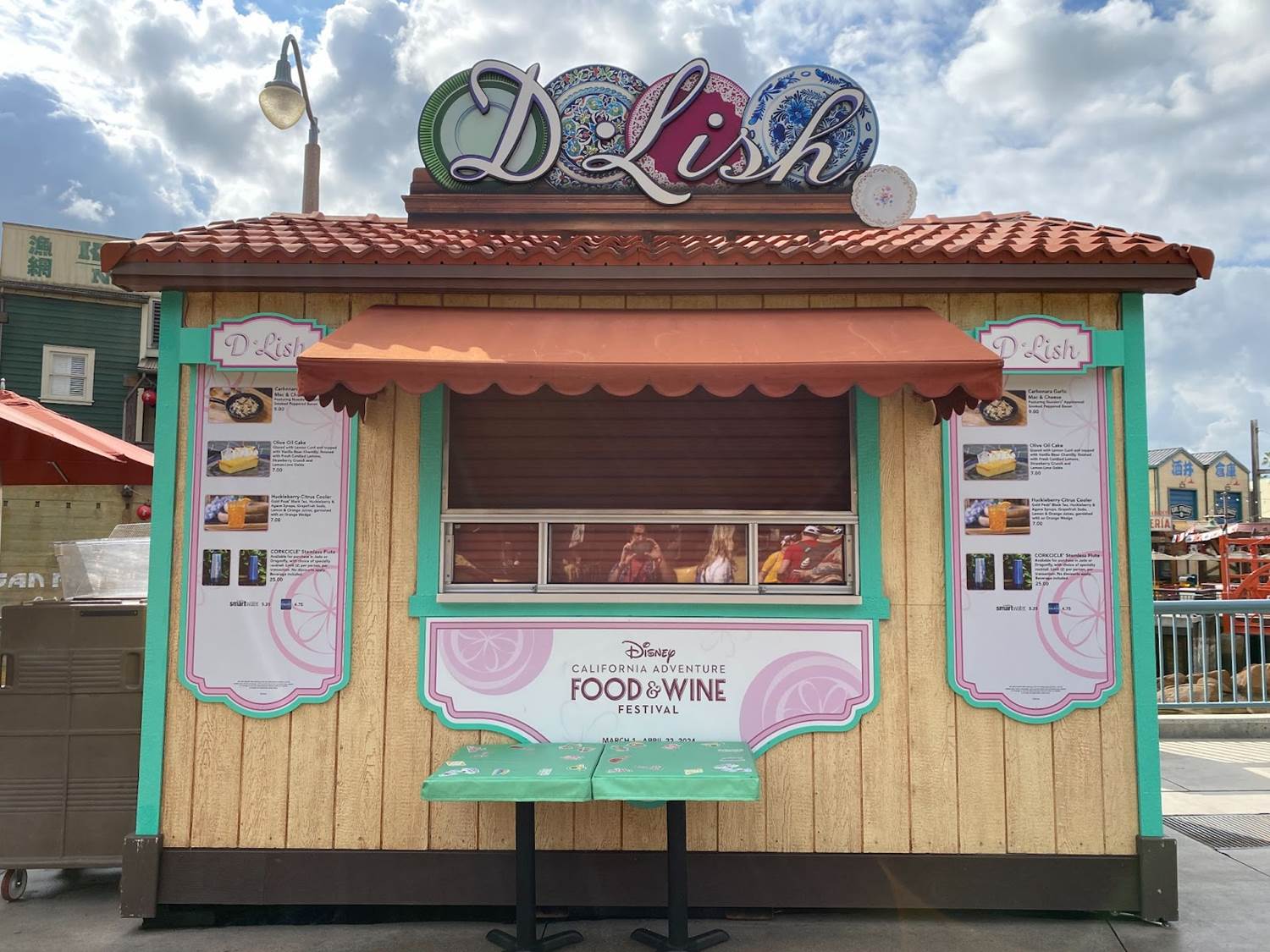 Photos: Food Booths and Menus at Disney California Adventure Food ...