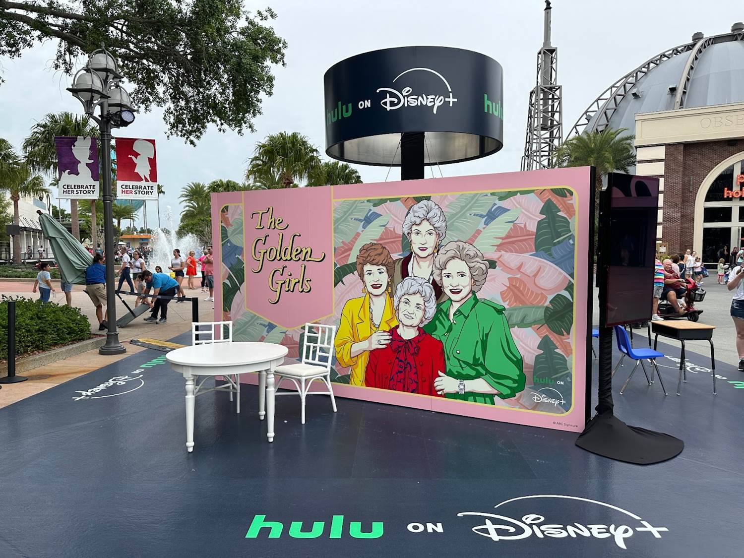 Photos: Hulu on Disney+ Photo Op and Free Pin Set Comes to Disney ...