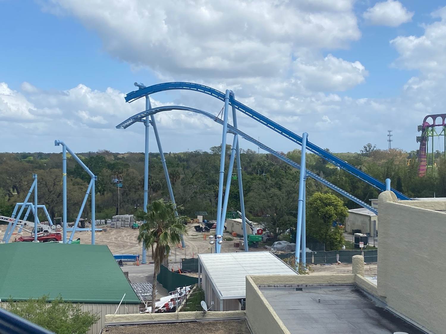 Photos: Lift Hill Installation Begins on Phoenix Rising Coaster Coming ...