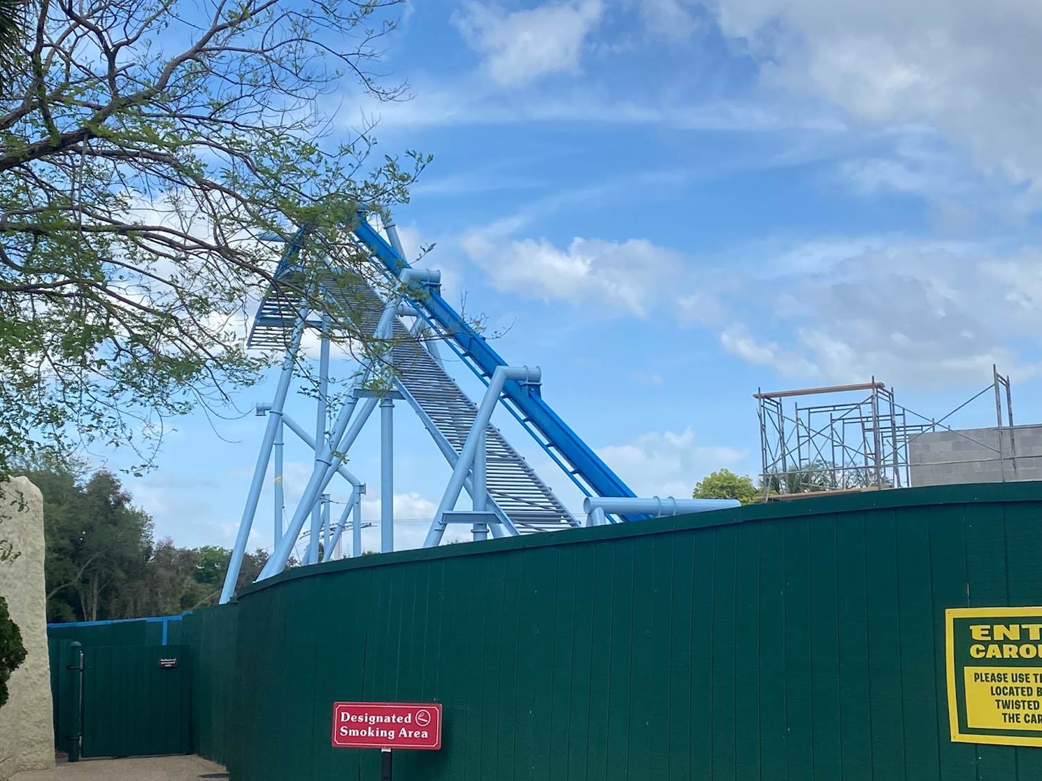 Photos: Lift Hill Installation Begins on Phoenix Rising Coaster Coming ...