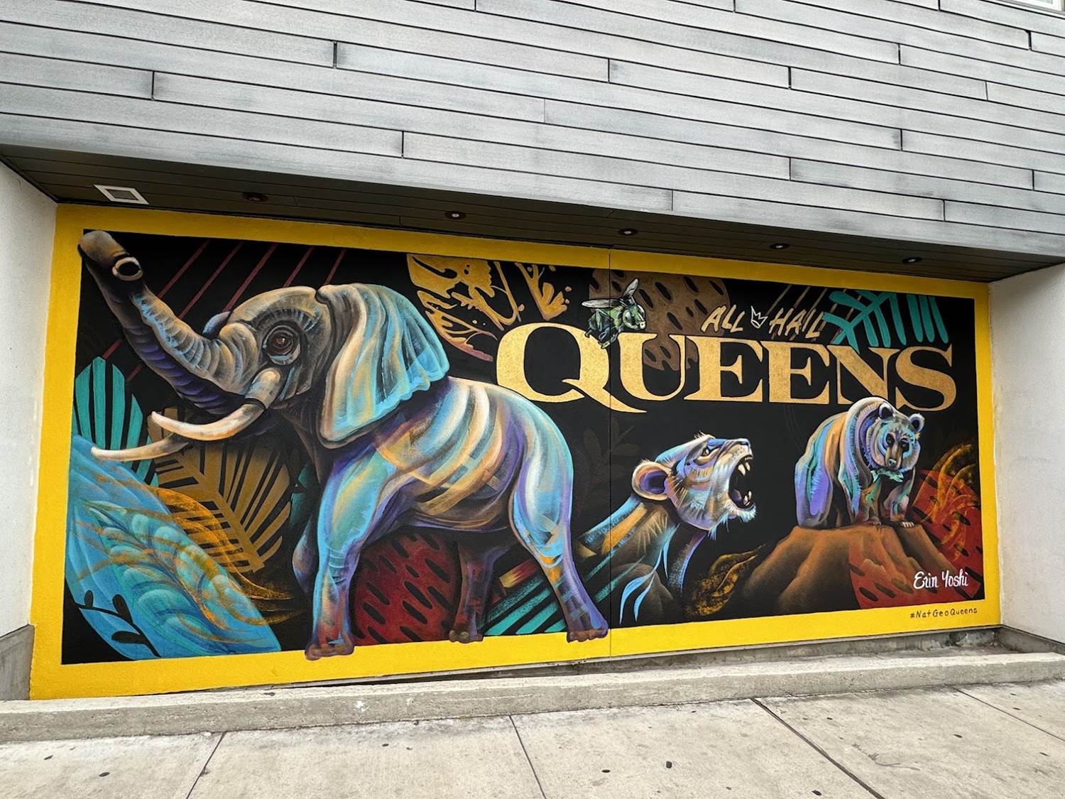 Photos: National Geographic “Queens” Mural at SXSW - LaughingPlace.com