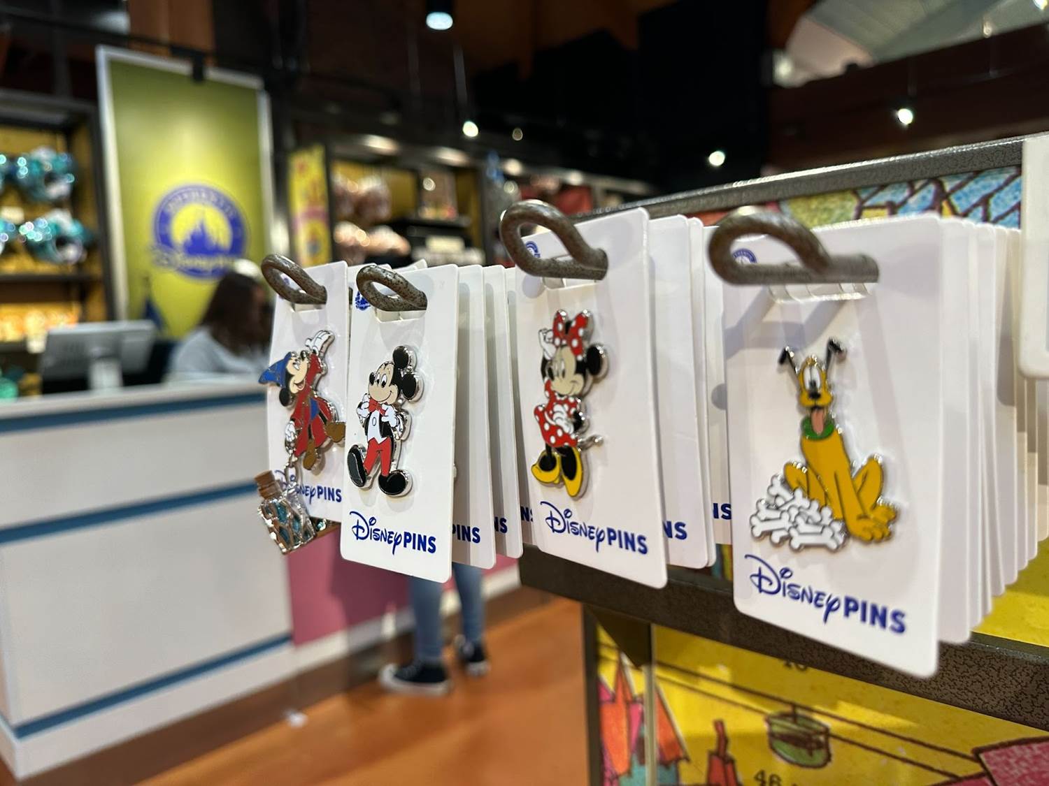 Photos: New Disney Pins Location Open in Marketplace Co-Op at Disney ...