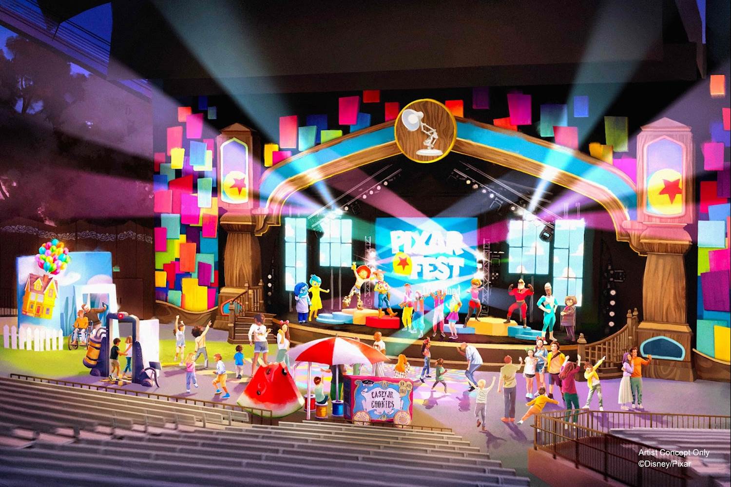Pixar Pals Playtime Party Coming to the Fantasyland Theatre for Pixar ...
