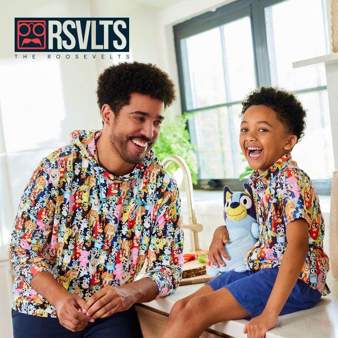 "Bluey" x RSVLTS Collection at Disney Store