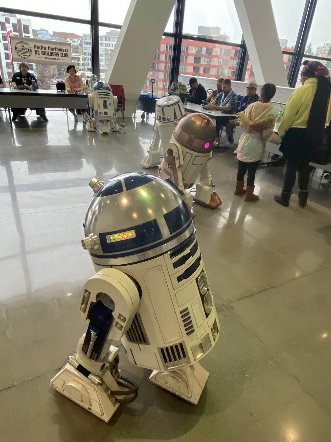 Some Of The Droids and Cosplay of Emerald City Comic-Con 2024 in ...