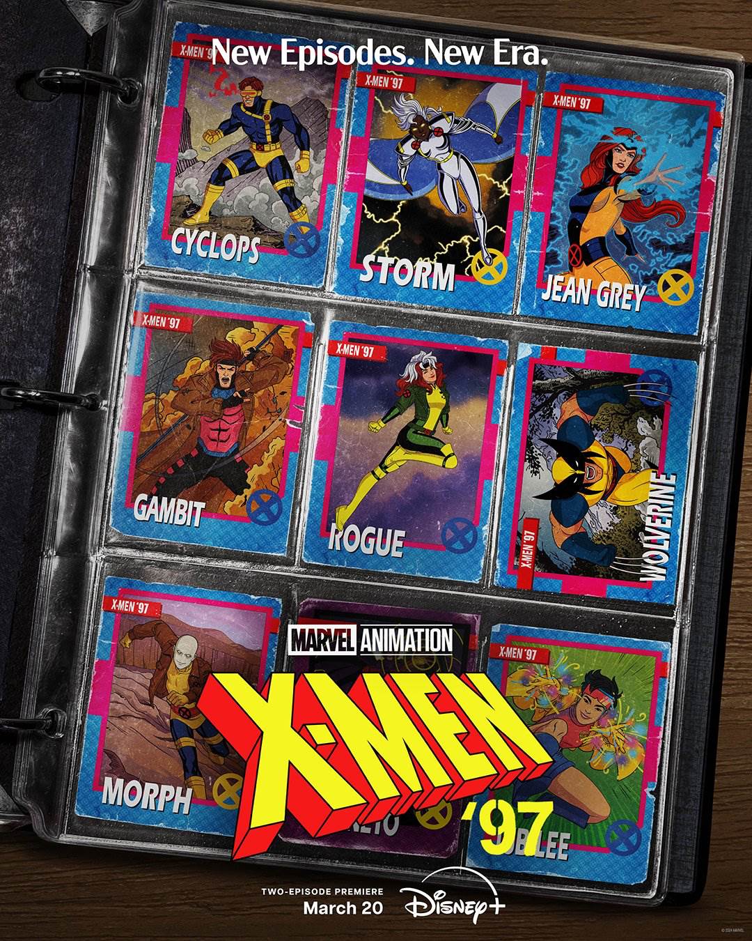 The X-Men Get Trading Card Themed Character Posters for “X-Men ‘97 ...
