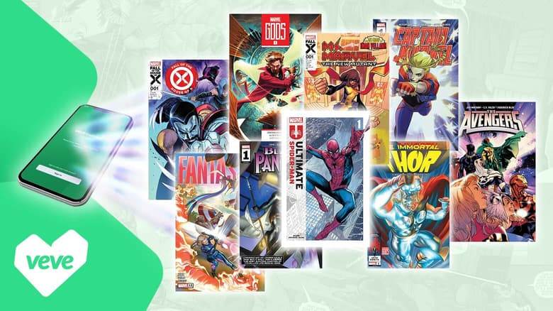 VeVe Launches Digital Comics Platform with More Than 300 Marvel Titles - LaughingPlace.com