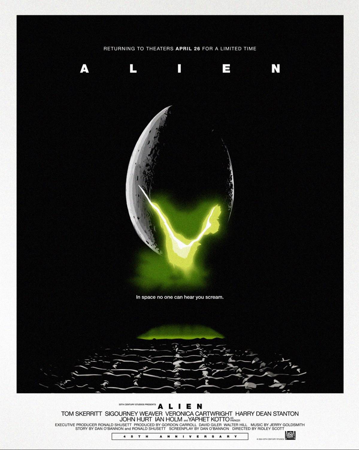“Alien” Returning to Theaters for Limited Engagement - LaughingPlace.com