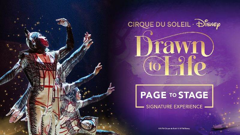 Walt Disney World Cirque du Soleil Show "Drawn to Life" Introduces ...