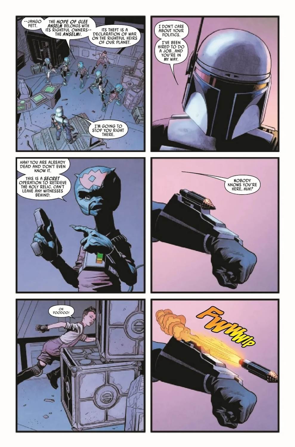 Comic Review - Aurra Sing Sets Her Sights On the Famed Bounty Hunter in ...