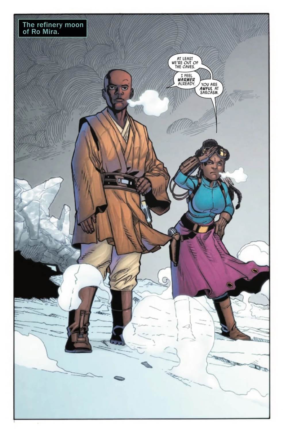 Comic Review - The Jedi Master and His New Pirate Ally Flee Multiple ...
