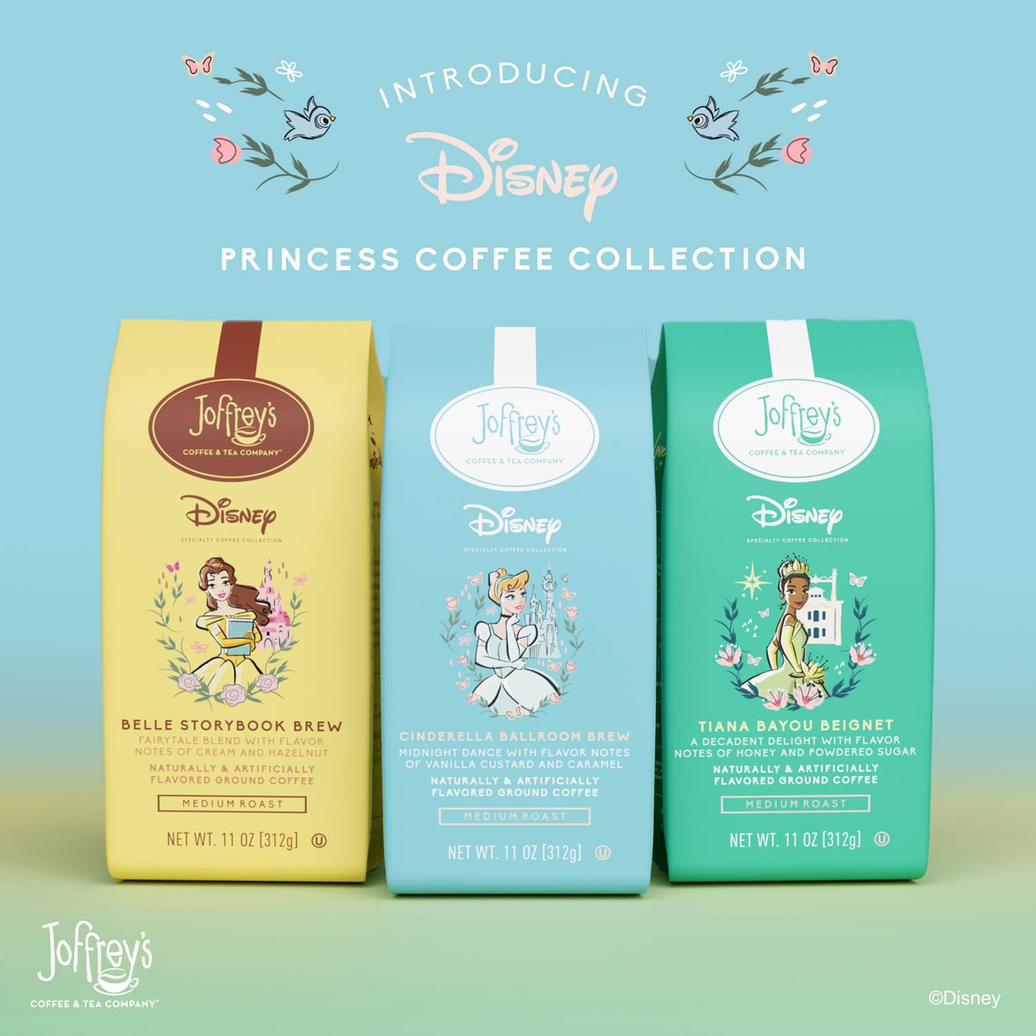 Joffrey’s Coffee Introduces New Disney Princess Coffee Collection ...